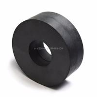 China 190mm Outer Size Large Y35 Ferrite Speaker Magnet for Headphone Tolerance ±1% for sale