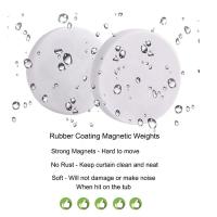 China Reusable Industrial Magnet Shower Curtains Weights with Strong Magnetic Buckle Clip for sale