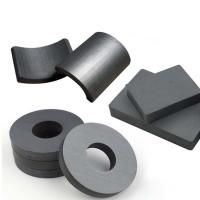 China Y30 Grade Ceramic Curve Ferrite Magnets with Excellent Resistance to Demagnetization for sale