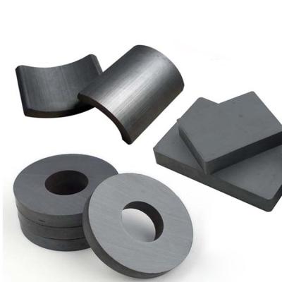 China Y30 Grade Ceramic Curve Ferrite Magnets with Excellent Resistance to Demagnetization for sale