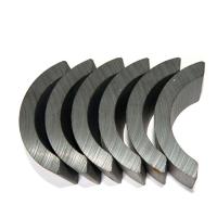 China ±0.01mm Tolerance Full Grade Ferrite Arc Ceramic Curve Magnet for Motor for sale