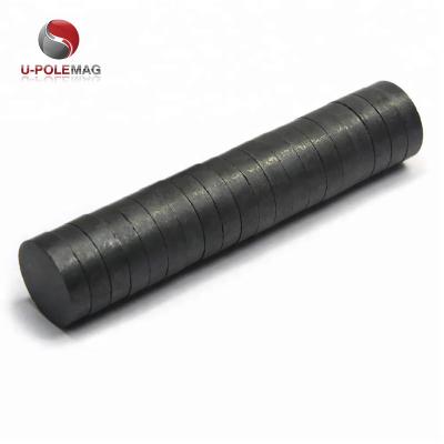 China Customized Round Disc Ferrite Magnet with ±1% Tolerance and Moulding Processing for sale