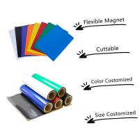 China Customized Direct Grade Flexible Rubber Magnet Tape/Roll/Sheet with 3M Adhesive Coating for sale
