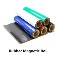 China Customized Direct Grade Flexible Rubber Magnet Tape/Roll/Sheet with 3M Adhesive Coating for sale