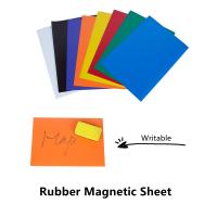 China Customized Direct Grade Flexible Rubber Magnet Tape/Roll/Sheet with 3M Adhesive Coating for sale
