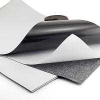 China Sample Lead Time 15-18 Days Rubber Magnet Flexible Magnetic Sheet with adhesive A4*0.75mm for sale