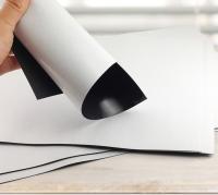 China Sample Lead Time 15-18 Days Rubber Magnet Flexible Magnetic Sheet with adhesive A4*0.75mm for sale