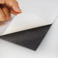 China Sample Lead Time 15-18 Days Rubber Magnet Flexible Magnetic Sheet with adhesive A4*0.75mm for sale