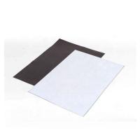 China Customized Soft Magnet Rubber Magnetic Sheet with Adhesive Strength for sale