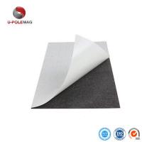 China Customized Soft Magnet Rubber Magnetic Sheet with Adhesive Strength for sale