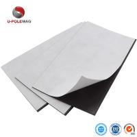 China Customized Soft Magnet Rubber Magnetic Sheet with Adhesive Strength for sale