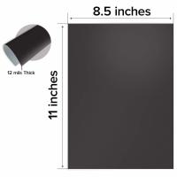 China A4 Rubber Magnetic Sheet with Self Adhesive Size 297*210mm Thickness from 0.3mm to 2mm for sale