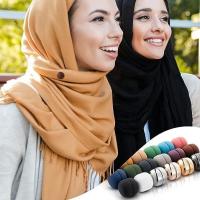 China Fashion Warehouse Strong Magnet Hijab Pins for Women Multi-color Scarf Magnetic Pins for sale