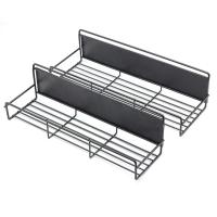 China Customized Sizes Kitchen Organizer Magnetic Spice Storage Rack for Refrigerator for sale