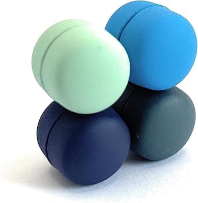 China Outdoor Shower Curtain Magnets with Heavy Duty Rubber Weights Rubber Color Black for sale