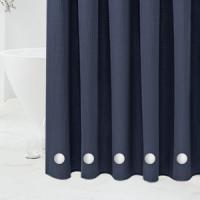 China Ferrite Magnet Rubber Round Drapery Weights Essential for Heavy Duty Shower Curtains for sale