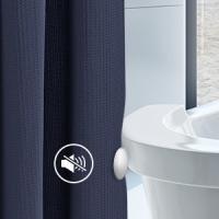 China Ferrite Magnet Rubber Round Drapery Weights Essential for Heavy Duty Shower Curtains for sale