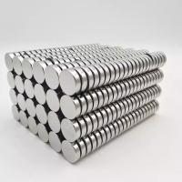 China Nickel-Coating N52 Neodymium Disc Magnet with ±3% Tolerance and Customized Strength for sale