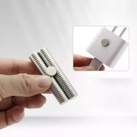 China Nickel-Coating N52 Neodymium Disc Magnet with ±3% Tolerance and Customized Strength for sale