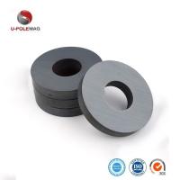 China Customized Size Ferrite Ceramic Round Disc Ring Magnet for Motor in South America for sale