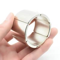 China ISO14001/9001 Certified High Grade Customized Arc Neodymium Magnet for Halbach for sale