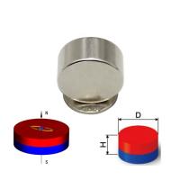 China Powerful Rare Earth NdFeb Magnet Permanent N52 Axial Circular Neodymium Magnets D30x10mm for sale