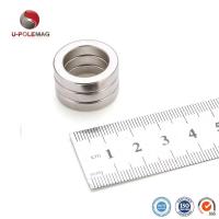 China Subwoofer Motor Neodymium Ring Magnet with 50M Permanent and Precise Tolerance /-0.1mm for sale