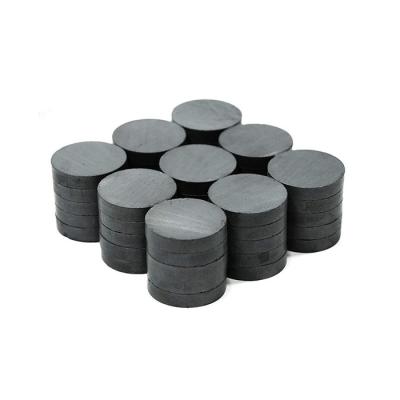 China Industry Barium Ferrite Ceramic Disk Magnet with Temp Coefficient of Hcj %/°C 0.25-0.4 for sale