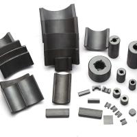 China Industrial Magnets Y35 Ceramic Ferrite Magnet Bar Ring Block Disc Arc with No Coating for sale
