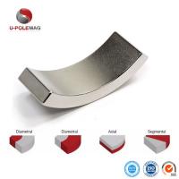China Moulding Service N52 Strong Magnetic Flywheel Arc Neodymium Magnets for Generator for sale