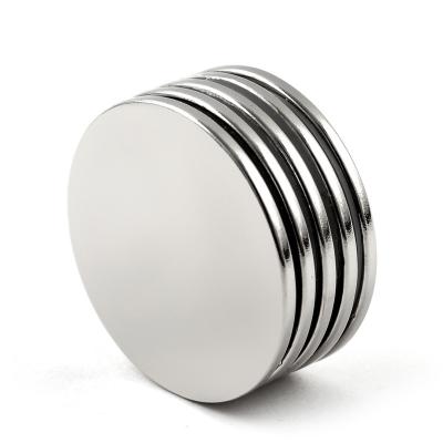 China High Temperature 80-220 Degree Centigrade Industrial Magnet N55 Neodymium Disc Magnet for sale