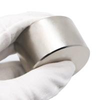 China Thickness Customized Neodymium Magnet Strong Permanent N35H N42 N52 Round Large Size for sale