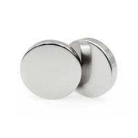 China 80-220 Degree Centigrade Rare Earth Disc Magnet with Thickness Magnetism Direction for sale