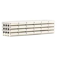 China Diametrically Magnetized Cylinder Magnet with NiCuNi or Zn Coating and ±1% Tolerance for sale