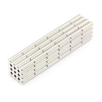 China Diametrically Magnetized Cylinder Magnet with NiCuNi or Zn Coating and ±1% Tolerance for sale