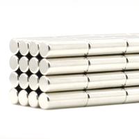 China Diametrically Magnetized Cylinder Magnet with NiCuNi or Zn Coating and ±1% Tolerance for sale
