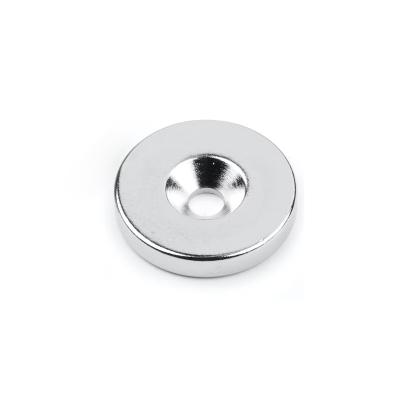 China 3.5mm Countersunk Magnets Customizable d20x3mm for Magnetic Closure Systems and Holders for sale
