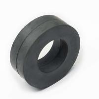 China Strong and Durable Permanent Y30 Ceramic Ferrite Ring Magnets for Speaker Systems for sale