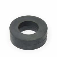 China Strong and Durable Permanent Y30 Ceramic Ferrite Ring Magnets for Speaker Systems for sale