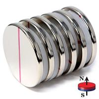 China Precise Tolerance of /-0.1mm N38 Double Sided Neodymium Disc Magnet for Packing Gift Box for sale