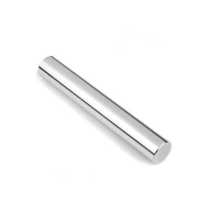 China N52 Grade 12000 Gauss Cylindrical Bar Neodymium Magnet for Sensor Applications for sale