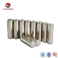 China N52 Grade 12000 Gauss Cylindrical Bar Neodymium Magnet for Sensor Applications for sale