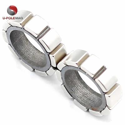 China Transmission Neodymium Permanent Magnetic Gear Shape with Cutting Tolerance ±0.05mm for sale