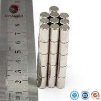 China Neodym Round Magnet with Cutting Service at N52 Cylinder for sale