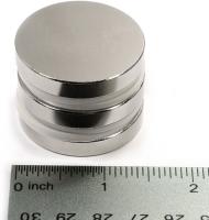 China 38.1x6.35mm Super Strong N52 Magnet with Precise Tolerance /-0.05mm and Nickel Plating for sale