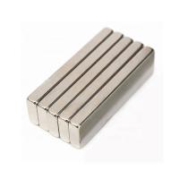 China Permanent N52 NdFeB Block Magnet with Super Strong Neodymium Magnetic Bar for sale