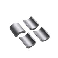 China Customized Ferrite Ceramic Arc Tile Magnet with Moulding Service Air Condition Fan for sale