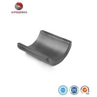China Customized Ferrite Ceramic Arc Tile Magnet with Moulding Service Air Condition Fan for sale