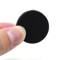 China Waterproof Black Rubber Coated Round N52 Neodymium Magnets for Industrial Applications for sale