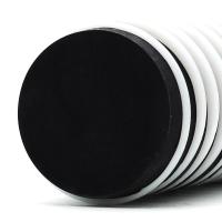 China Waterproof Black Rubber Coated Round N52 Neodymium Magnets for Industrial Applications for sale